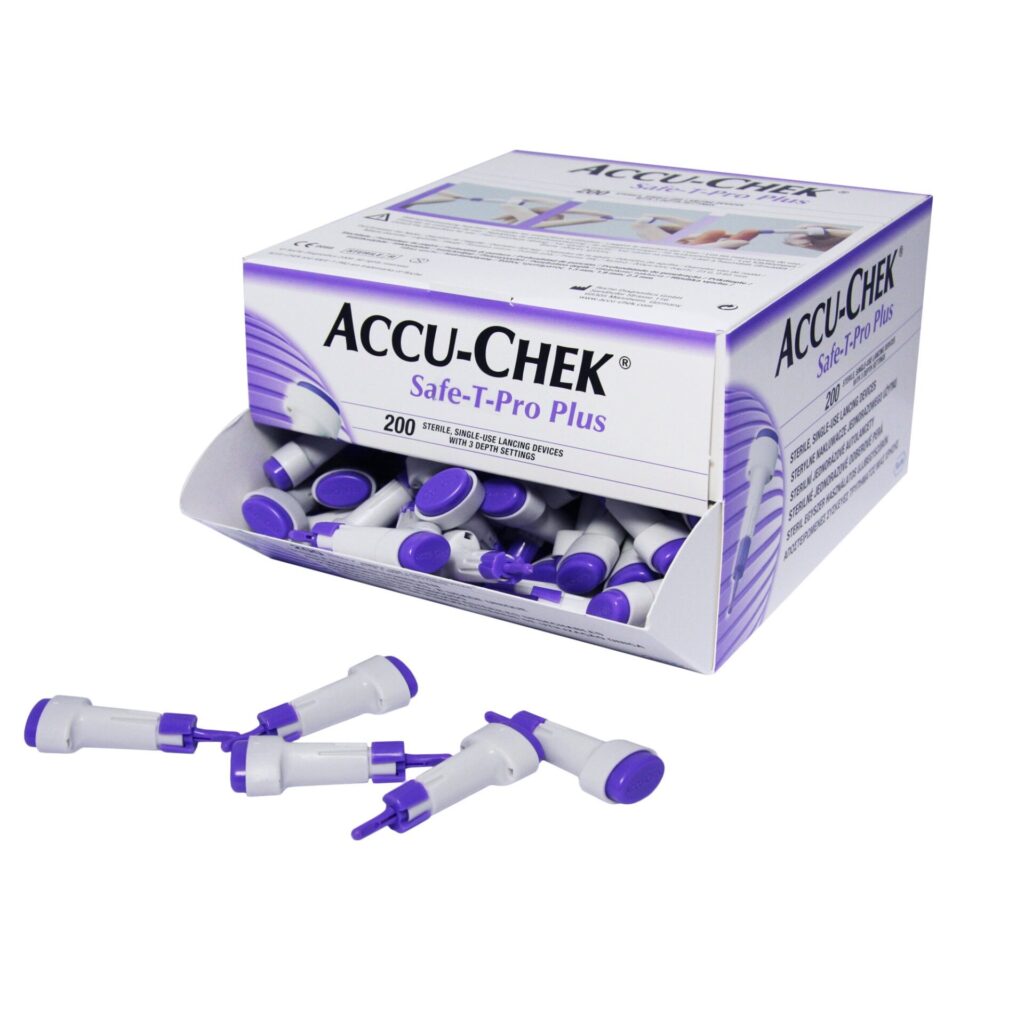 Roche Accu-Chek Safe-T-Pro Plus Lancets | GSE Medical Supplies